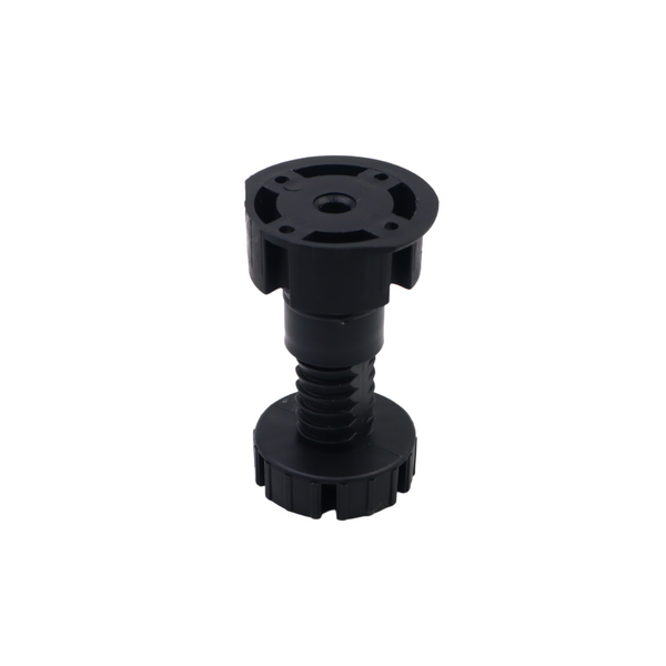 Kitchen Cabinet Leg 60mm - Black - Furnica