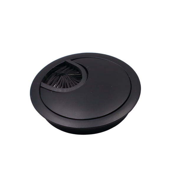 Metal Cable Grommet 60mm - Black - Furnica