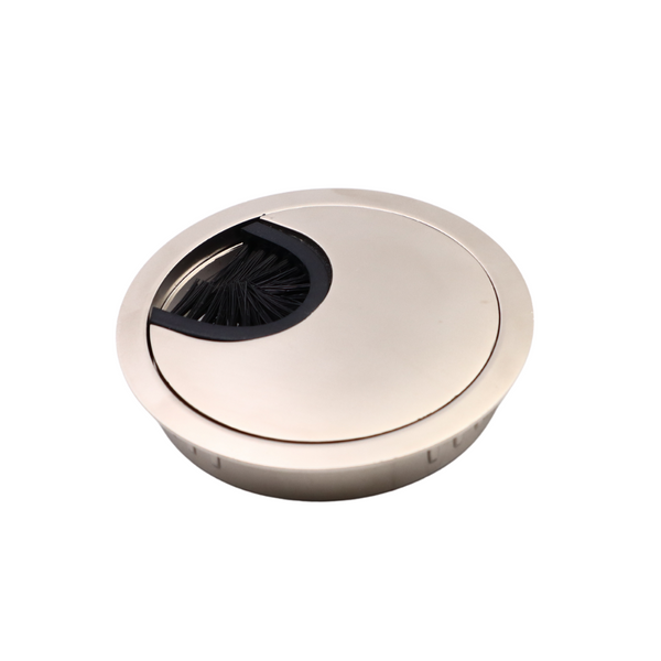 Metal Cable Grommet 60mm - Satin - Furnica