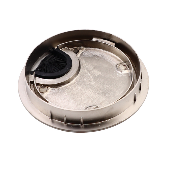 Metal Cable Grommet 80mm - Satin - Furnica