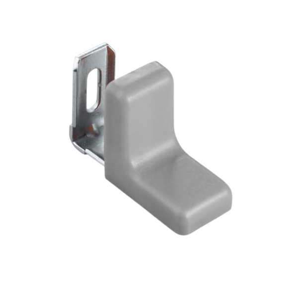 Metal Furniture Angle with Plastic Cover - Grey - Furnica