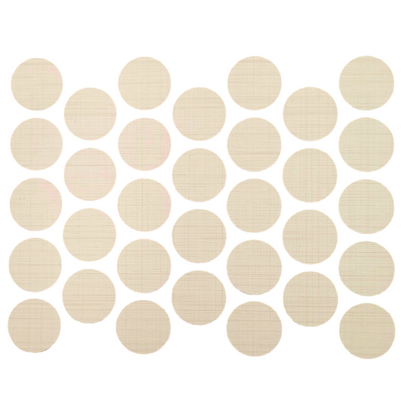 Screw cover caps Self-Adhesive - Trend Beige 18mm - Furnica