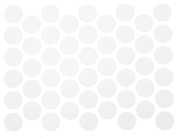 Screw cover caps Self-Adhesive - White 14mm - Furnica